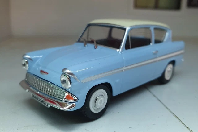 FORD ANGLIA HARRY Potter 1959 105E de lujo modelo de coche a escala ...