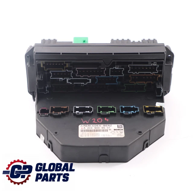 FUSE BOX MERCEDES W204 Rear SAM Relay Control Unit Module A2049009501 £ ...