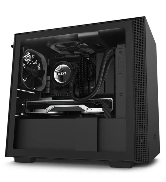 NZXT H210 - Mini-ITX PC Gaming Case - Matte Black £52.36 - PicClick UK NZXT H210 - Mini-ITX PC Gaming Case - Matte Black £52.36 - PicClick UK