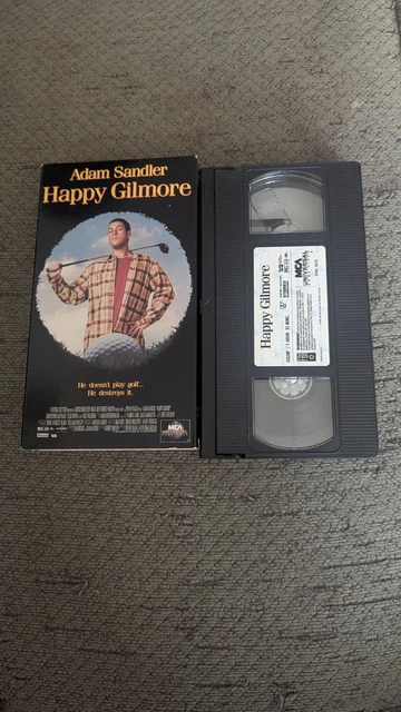 HAPPY GILMORE (VHS, 1996) Adam Sandler MCA Universal Comedy £2.32 ...