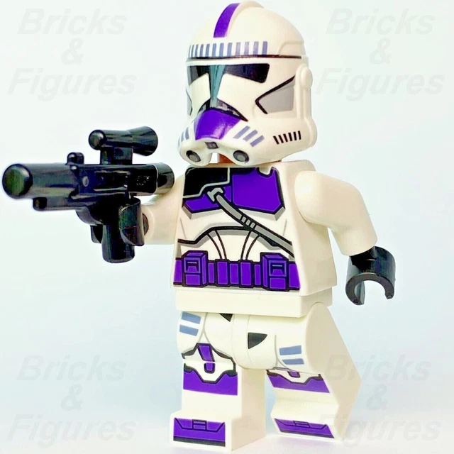LEGO STAR WARS 187th Legion Clone Trooper Minifigure Purple Phase 2 ...