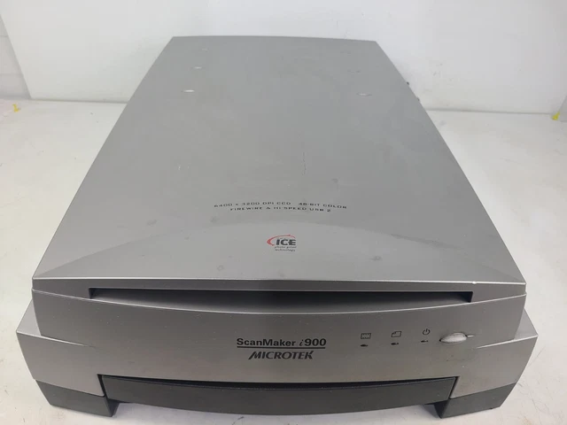 ESCÁNER PLANO MODELO Microtek ScanMaker i900 (PROBADO) EUR 167,90 - PicClick ES