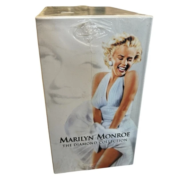 MARILYN MONROE THE Diamond Collection VHS Set 6 Movies 2001 Boxed Set ...