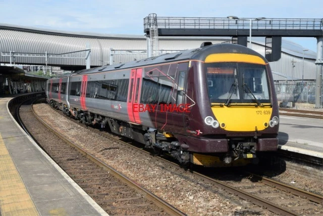 PHOTO CLASS 170 Turbo 3-Car Dmu No 170 639 At Newport Of Arriva V2 £2. ...