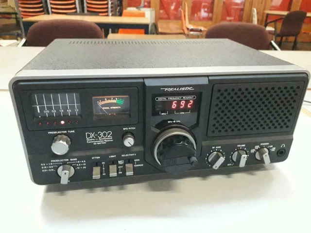 REALISTIC DX-302 GENERAL Coverage Receiver 0-30MHz. EUR 106,00 ...