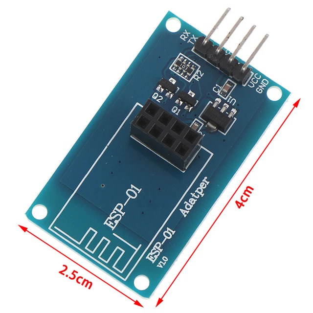 ESP8266 SERIAL WI-FI Wireless ESP-01 Adapter Module 3.3V 5V Compatible ...