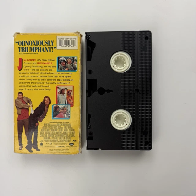DUMB AND DUMBER VHS 1995 Movie Jim Carrey Jeff Daniels Comedy £8.87 ...