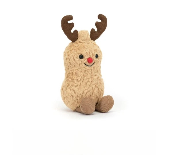 2025 AUTUMN JELLYCAT Amuseables Peanut Reindeer Christmas Gift New With ...