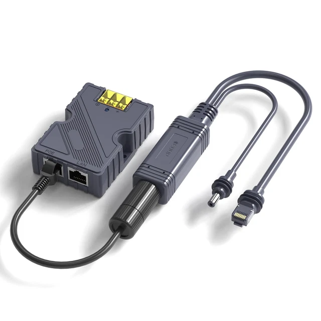 STARLINK MINI POE Injector & Splitter 150W Power GigE with Surge and ...