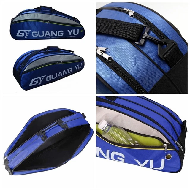 4 TO 6 Racquet Badminton Racket Bag Single Shoulder Shuttlecock Bag Men ...
