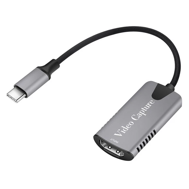 4K1080P 60HZ VIDEO Capture Card -Compatible to Type C Video Capture ...