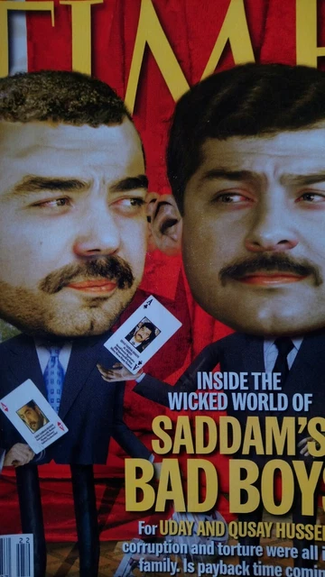 TIME MAGAZINE JUN 2 INSIDE WICKED WORLD OF SADDAM'S BAD BOYS UDAY QUSAY ...