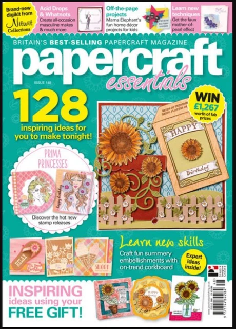 PAPERCRAFT ESSENTIALS CRAFT Magazine Issue 148 (ASCC1577) £4.80 ...