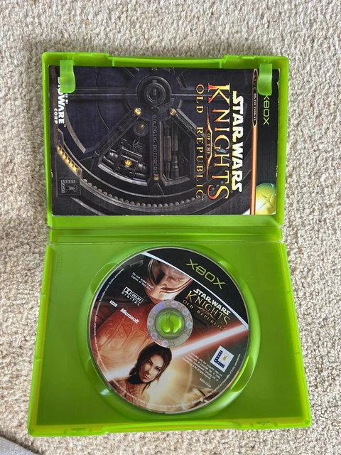STAR WARS KNIGHTS Of The Old Republic Original Microsoft XBOX Game £16. ...