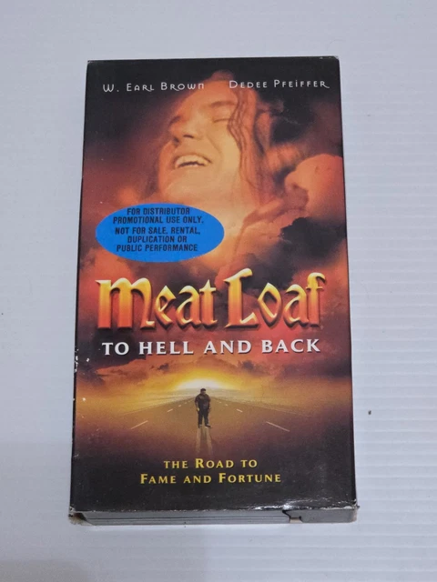 MEAT LOAF - To Hell and Back - Rare Promotional VHS Tape Rock Promo £46 ...