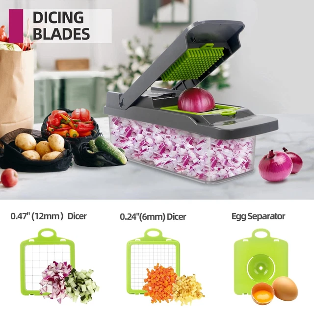 VEGETABLE CHOPPER VEGETABLE Cutter Mandoline Vegetable Slicer Veggie ...