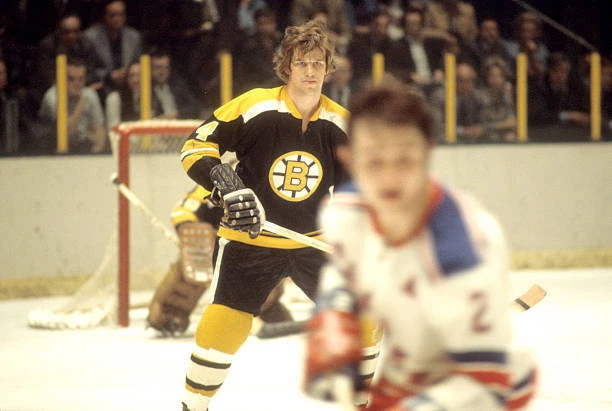 BOSTON BRUINS BOBBY Orr in action vs New York Rangers at Mad - 1972 Old ...