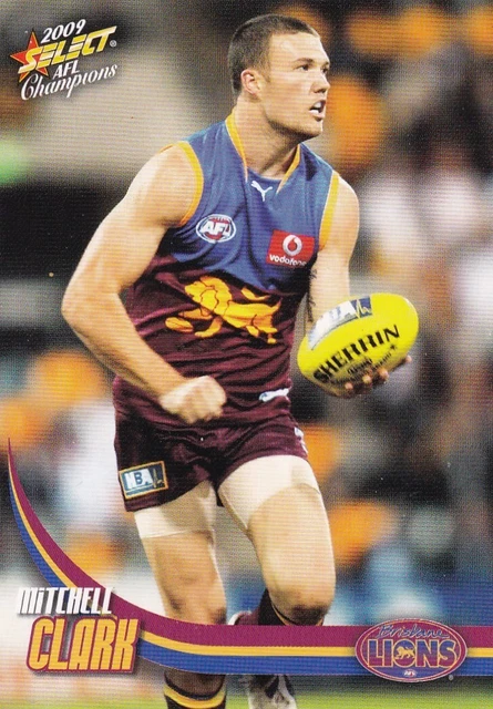 AFL 2009 SELECT Brisbane Lions - Mitchell Clark Card No.20 $2.26 - PicClick AU