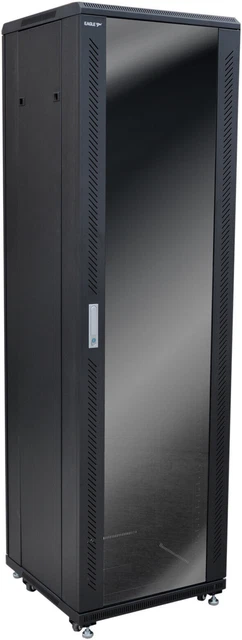 EAGLE 42U NETWORK/DATA Rack Cabinet with Glass Door £601.99 - PicClick UK