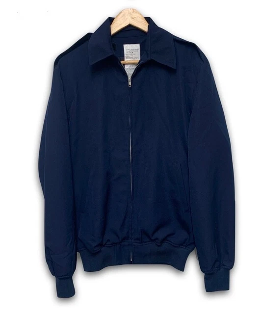 RAF GENERAL PURPOSE Jacket, 101cm Extra Long Mans Navy Blue Zip Up ...