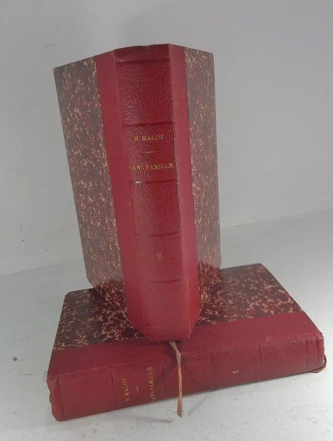 HECTOR MALOT-SANS FAMILLE-ILLUSTRÉ par LOEWITZ-COMPLET en 2 VOL-Relié ...