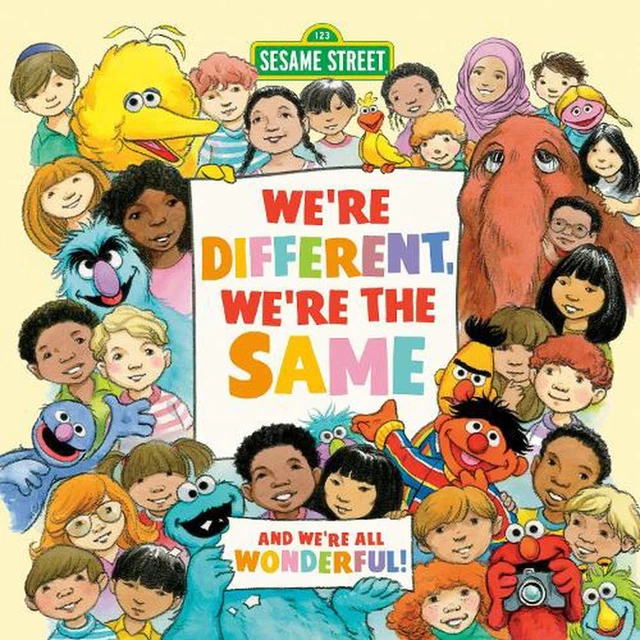 WE'RE DIFFERENT, WE'RE the Same (Sesame Street) by Bobbi Kates (English ...