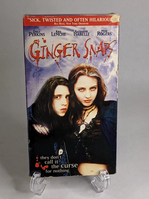 GINGER SNAPS (VHS, 2002) Emily Perkins; Lions Gate. Clean & Tested RARE ...