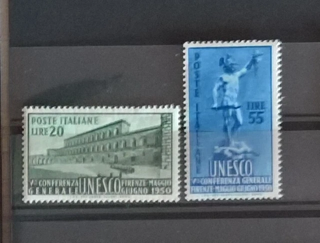 FRANCOBOLLI ITALIANI, 1950: UNESCO, serie completa nuova ** EUR 13,00 ... FRANCOBOLLI ITALIANI, 1950: UNESCO, serie completa nuova ** EUR 13,00 ...