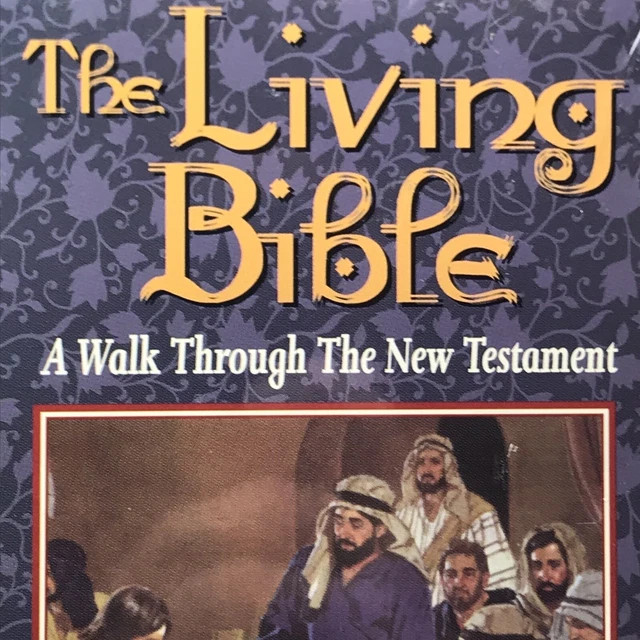 THE LIVING BIBLE VHS New Sealed A Walk Through The New Testament Sins ...