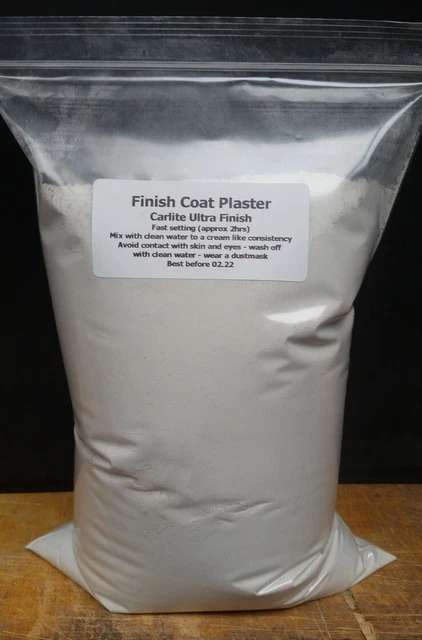 WALL PLASTER - Carlite Ultra Finish Fast Setting Small Packs 1-2kgs ...