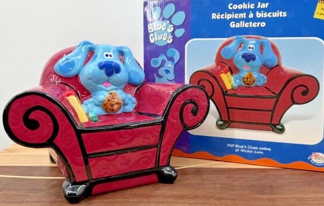 BLUE'S CLUES COOKIE Jar Thinking Chair 2001 Nick Jr. New Open Box ...