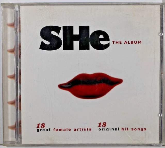 SHE THE ALBUM - M-People, Cyndi Lauper, Tina Arena - CD Sent Tracked ...