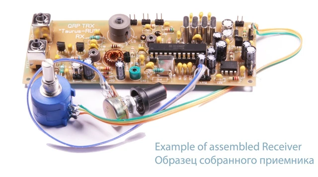 QRP SSB RECEIVER «Taurus-40» 40 meters (7,0…7,1 MHz). KIT for assembly ...