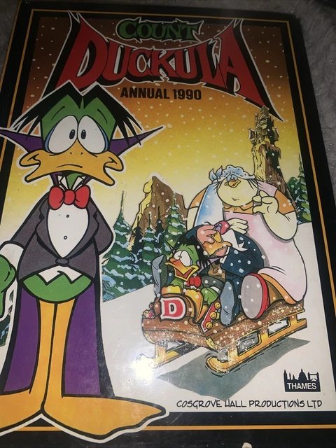 COUNT DUCKULA ANNUAL 1990 - Vintage Comic Book Annual, cartoon, kids ...