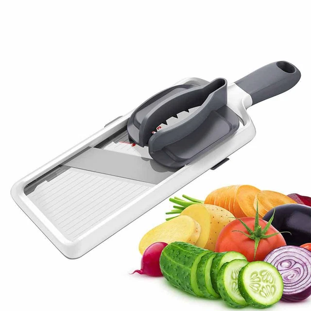 VEGETABLE CUTTER PROFESSIONAL Mandolin Slicer Food Fruit Chopper Tool ...