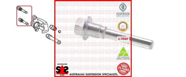 REAR AXLE GUIDE Bolt, Slider Pin, Brake Caliper Suit TOYOTA LandCruiser 4.5 $34.88 - PicClick AU