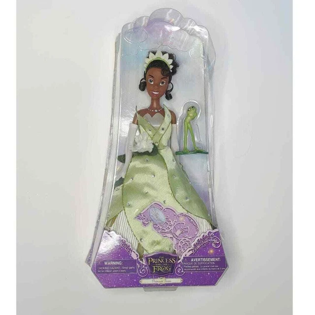 DISNEY STORE THE Princess and The Frog Tiana African American Barbie ...