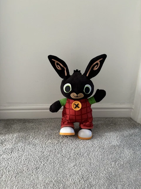 BING TALKING CBeebies Soft Toy Bunny Plush 12” 2019 Vgc £10.00 ...