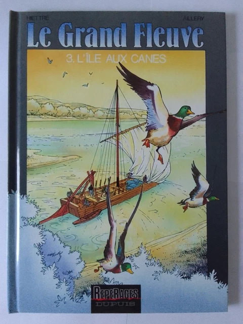 LE GRAND FLEUVE n°3 eo 1992 ( dessin dédicacé vu sur photo ) TTBE ...