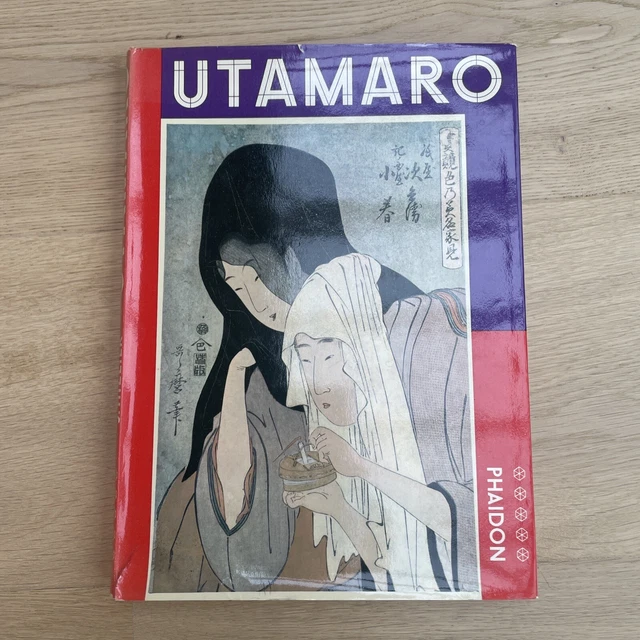 UTAMARO COLOUR PRINTS Paintings Book by J Hillier, Phaidon 1961 ...