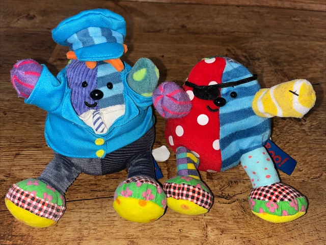 WHERE'S BOO ? train driver cbeebies soft plush figure toy bundle SUPER ...