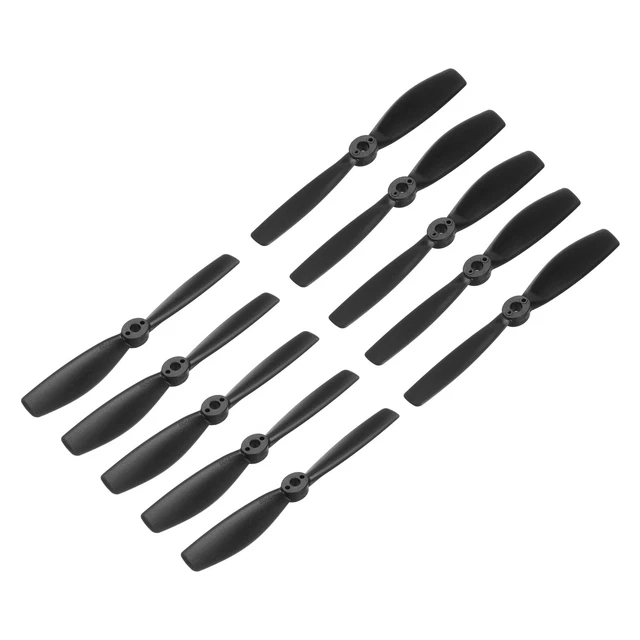 10 STÜCK RC Propeller 5x4,5 Zoll CW CCW 2-Flügel Hauptrotoren für RC Flugzeuge schwarz EUR 8,36 ...