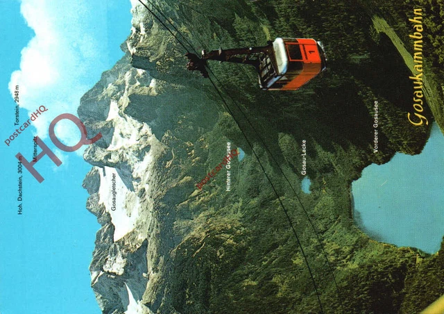PICTURE POSTCARD>>GOSAUSEE, GOSAUKAMMBAHN, Cable Car £3.39 - PicClick UK