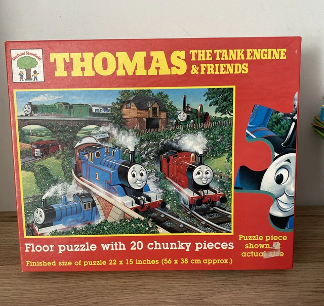 THOMAS THE TANK ENGINE & FRIENDS Vintage 20 Piece Chunky Floor Jigsaw ...