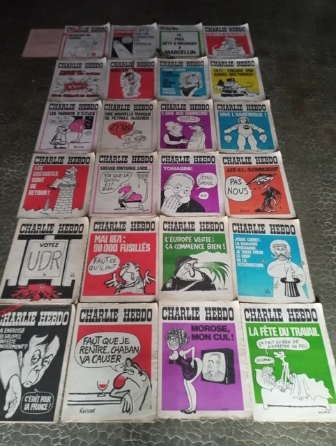 RARE COLLECTION CHARLIE Hebdo Du N° 0 Au N° 200 EUR 250,00 - PicClick FR
