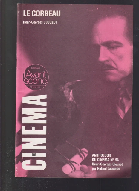 L'AVANT SCENE CINEMA N°186 Le Corbeau / Henri-Georges Clouzot EUR 10,00 ...
