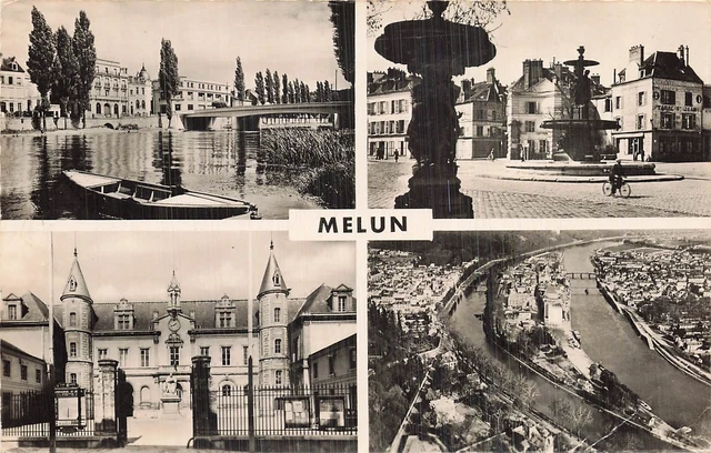 77 MELUN BORDS De La Seine Place Saint Jean EUR 5,90 - PicClick FR