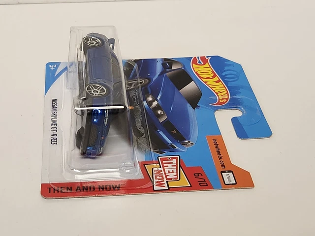 2018 NISSAN SKYLINE GT-R R33 Blue 46/365 Then And Now Short Card Hot Wheels $24.99 - PicClick CA