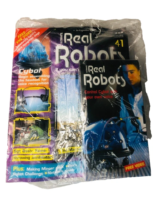 MAGAZINE REAL ROBOTS with Parts Unused Mag No 41 ra £9.65 - PicClick UK