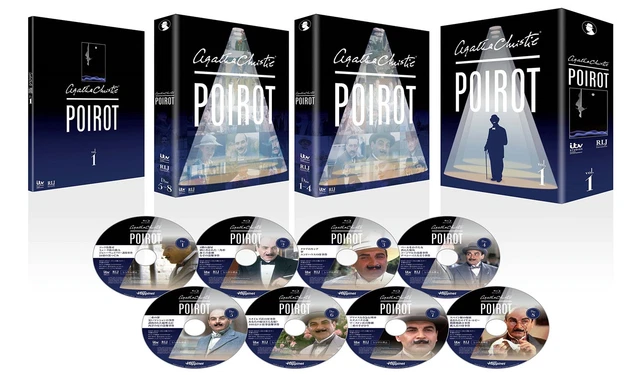 AGATHA CHRISTIE Poirot Blu-Ray Box Vol.1 (Blu-ray) David Suchet £360.47 ...